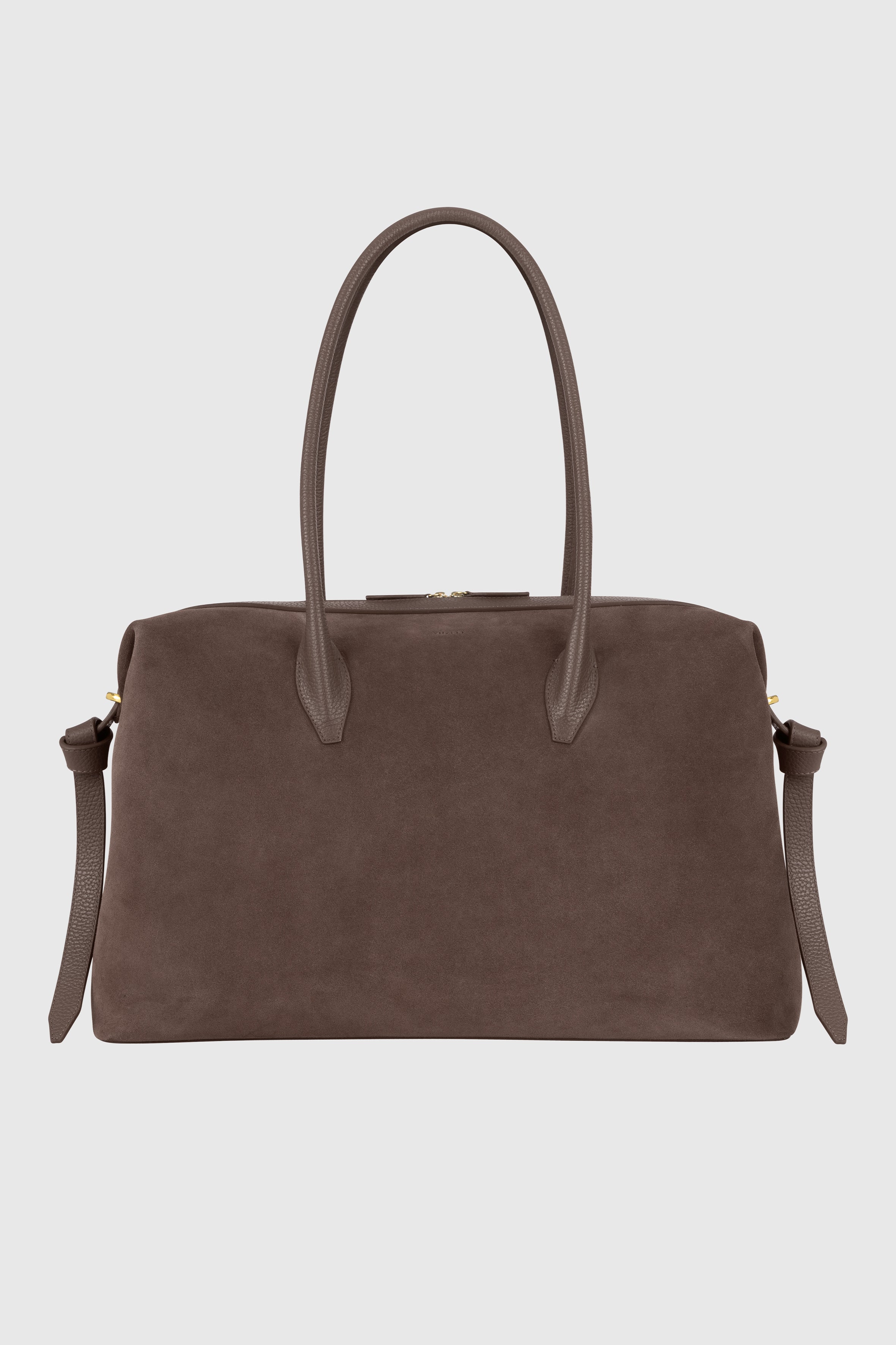 LARGE BRIOCHE DUFFLE - NUTMEG SUEDE – Yuzefi