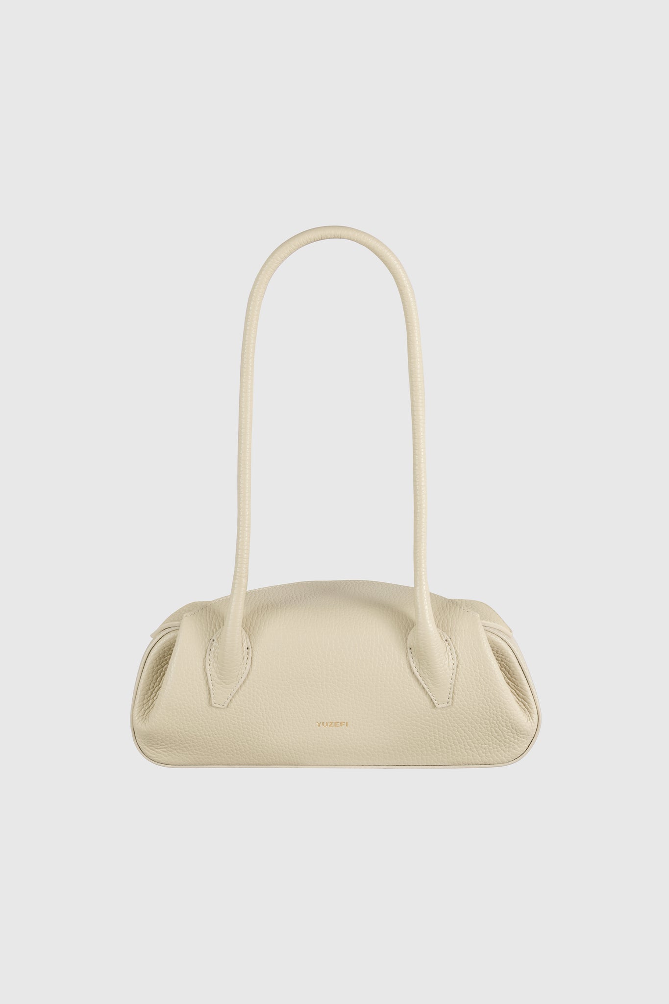 OYSTER MINI SHOULDER BAG - ANGORA PEBBLE GRAINED LEATHER – Yuzefi